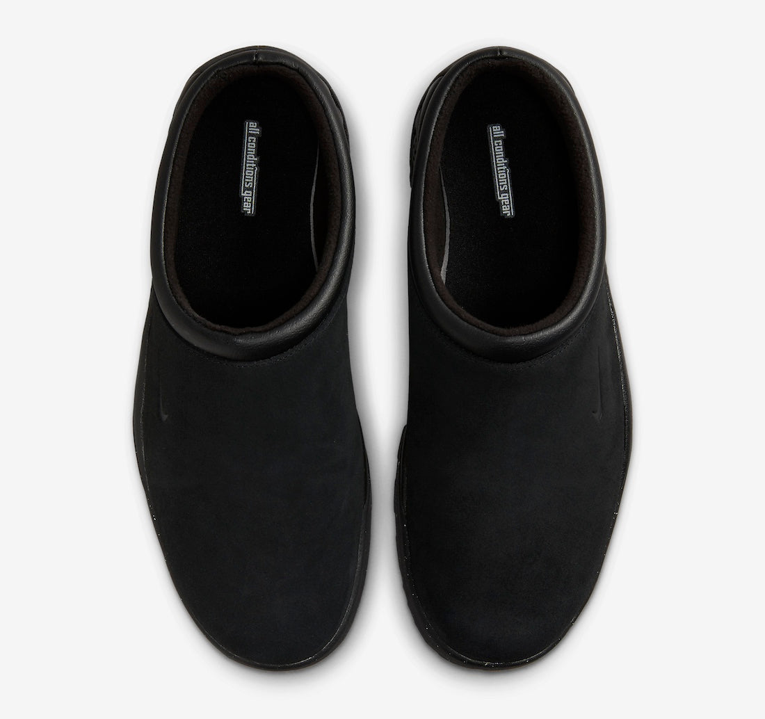 ACG Rufus Mule – Classic Black Suede Return with Comfort and Traction ...